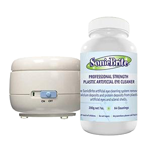 Professional Strength Plastic Artificial Eye Cleaning System With 7 Oz ...